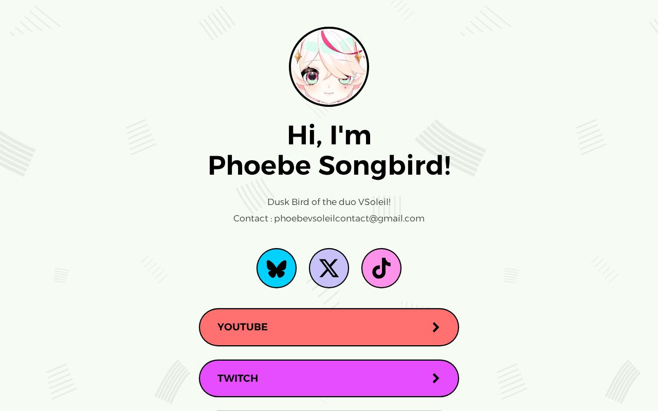Phoebe Songbirds Page